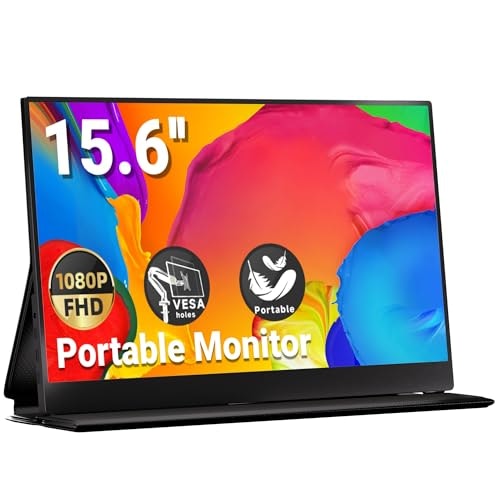 15.6" 1080p IPS LED Portable Monitor: $49.99
