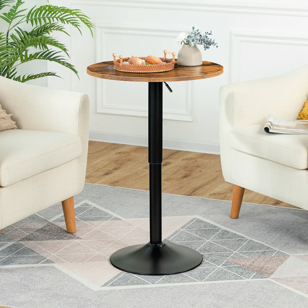 Height-Adjustable Bar Table: $37