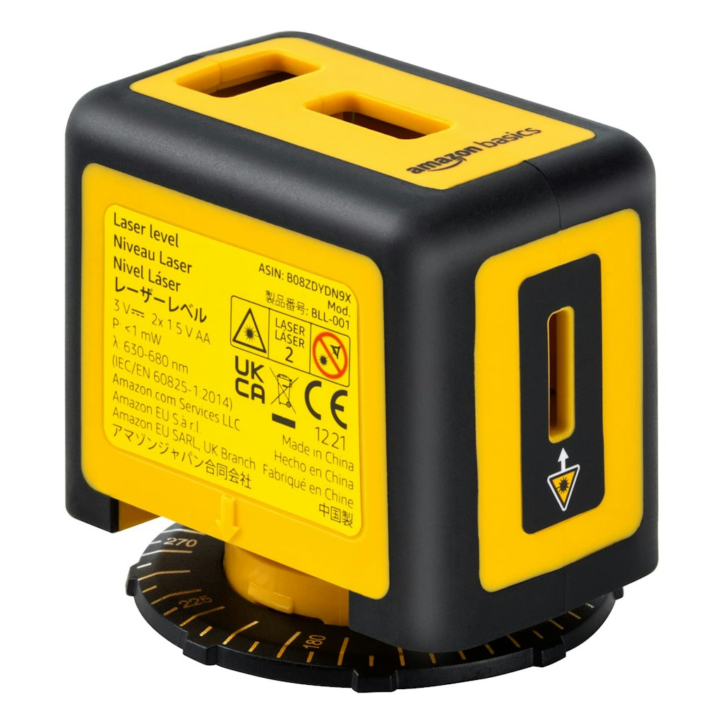 Amazon Basics 360-Degree Rotating Laser Level: $11 w/ Prime - BLL-001