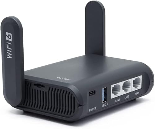 GL.iNet GL-AXT1800 Slate AX Portable Wi-Fi 6 Travel Router: $119.99 ...